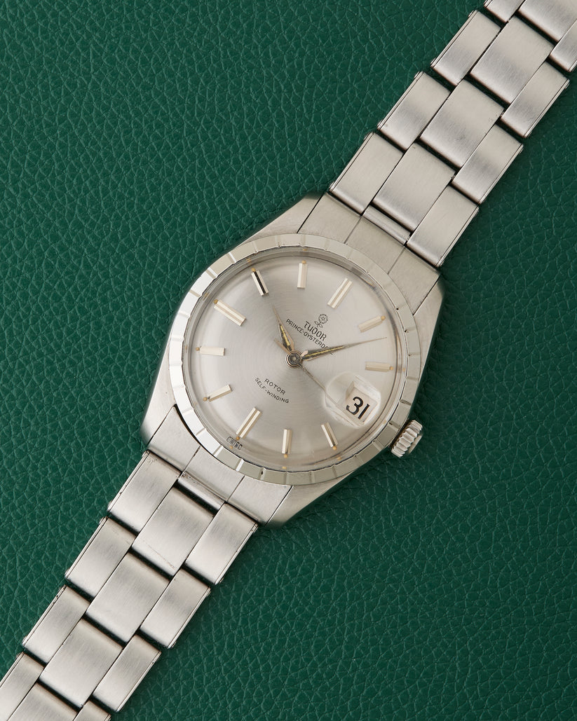 Tudor Ref.7966 Prince Oysterdate Silver Sunburst Dial Rolex Bracelet 1 ...